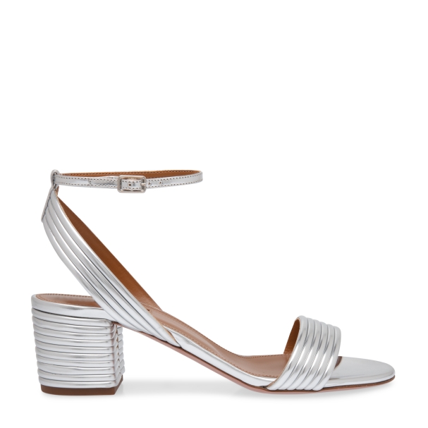 Aquazzura Sundance sandals for Women - Silver in UAE | Level Shoes