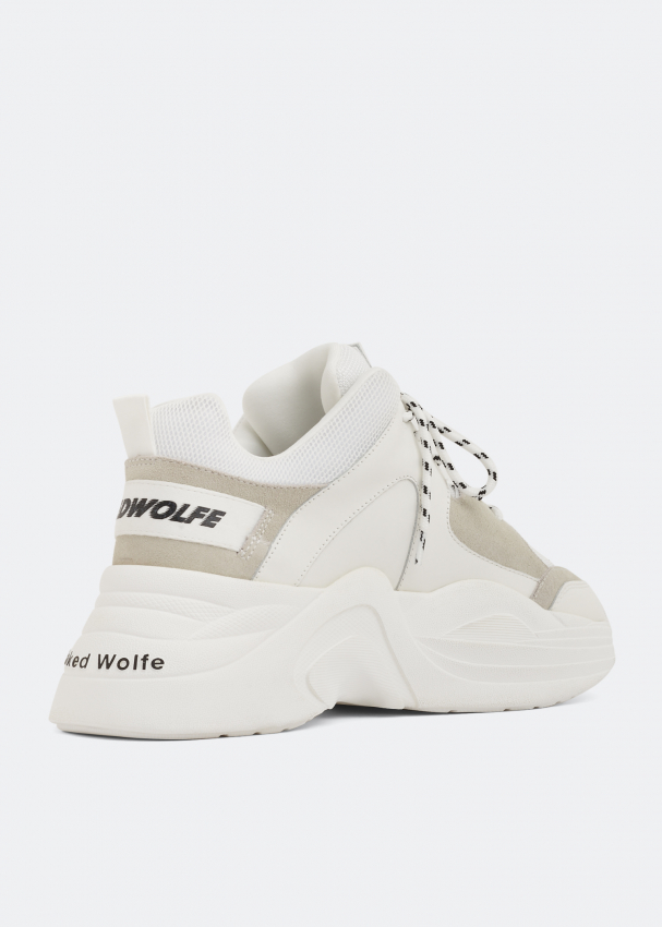 Naked Wolfe Titan sneakers for Men - White in UAE | Level Shoes