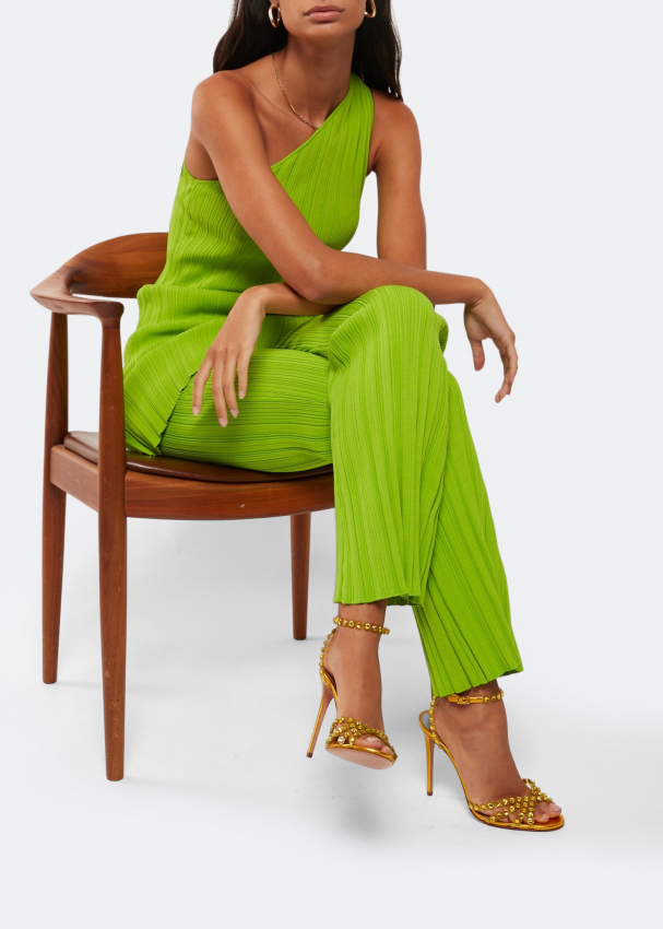 Aquazzura Tequila sandals for Women - Yellow in UAE | Level Shoes