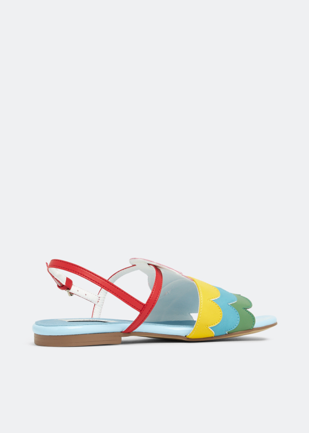 Stella McCartney Parrot slingback sandals for Girl - Multicolored in ...