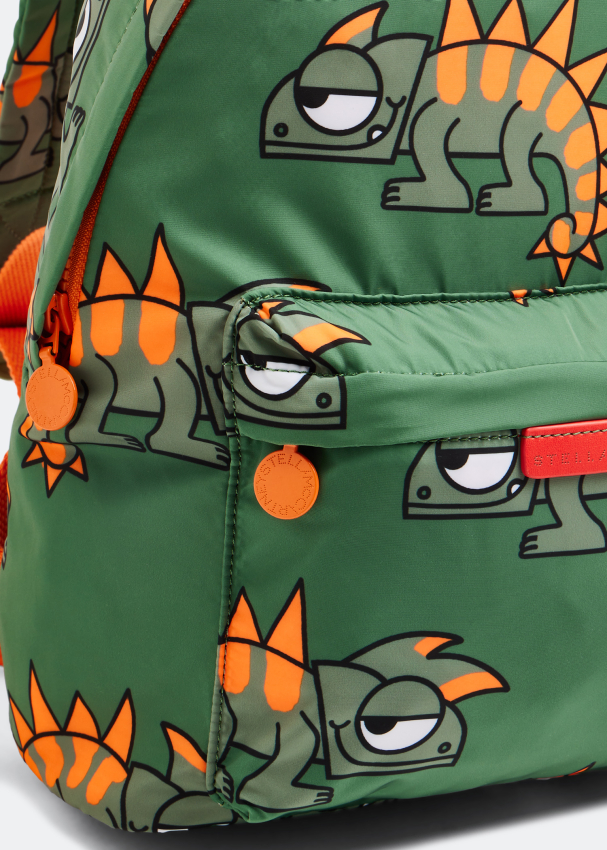 Stella McCartney Gecko backpack for Boy - Green in Kuwait | Level Shoes