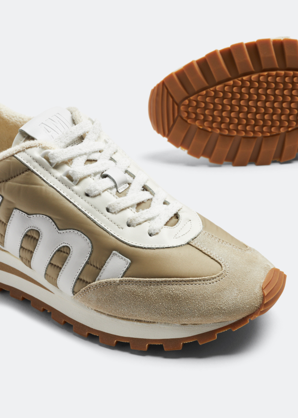 Ami Ami Rush sneakers for Men - Beige in UAE | Level Shoes