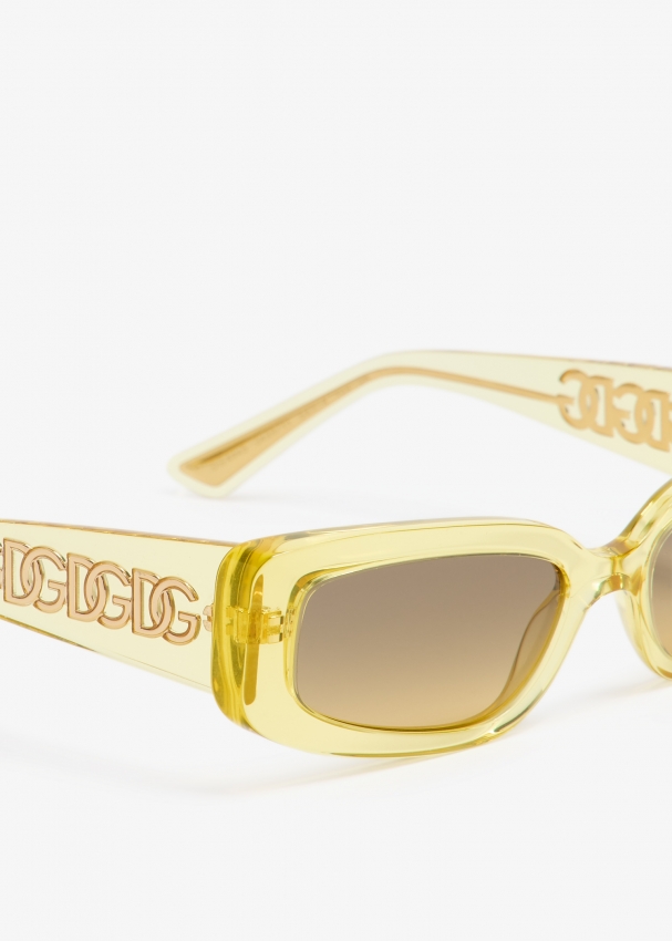 Dolce&Gabbana DG essentials sunglasses for Women - Yellow in UAE ...