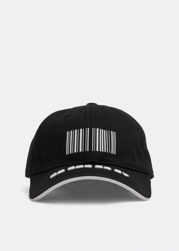 VTMNTS Barcode cap for Men - Black in UAE | Level Shoes