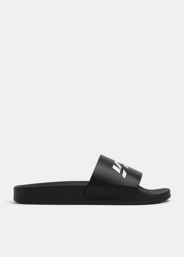VTMNTS Pool slides for Men - Black in KSA | Level Shoes