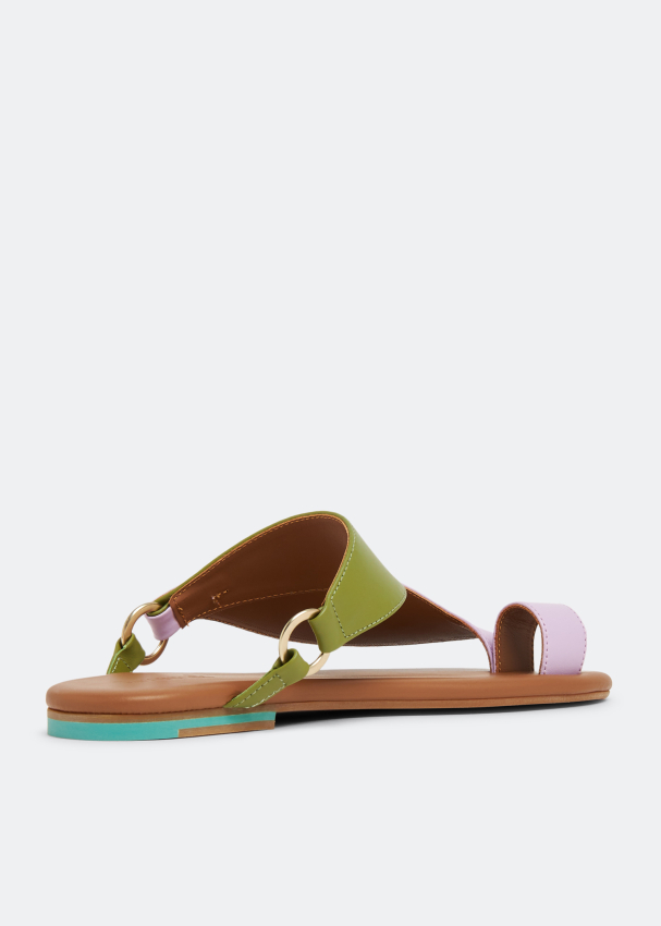 Tamashee Jahag sandals for Women - Purple in UAE | Level Shoes