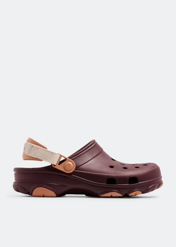 Crocs Classic All-Terrain clogs for Women - Burgundy in UAE | Level Shoes