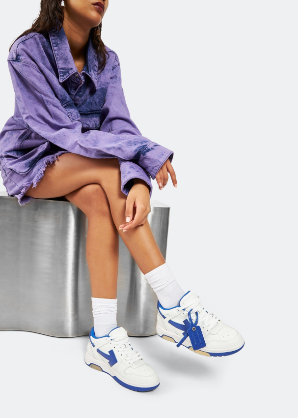 Off-White x Level Shoes Out Of Office 'OOO' sneakers for Women - White ...