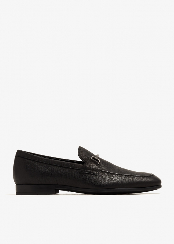 Tod's Formal leather loafers for Men - Black in UAE | Level Shoes
