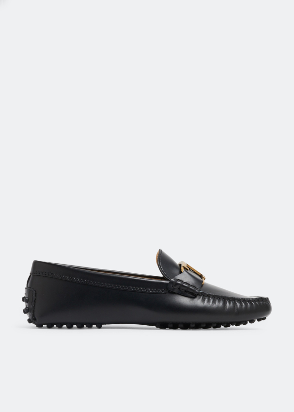 Tod's Timeless Gommino driving loafers for Women - Black in UAE | Level ...